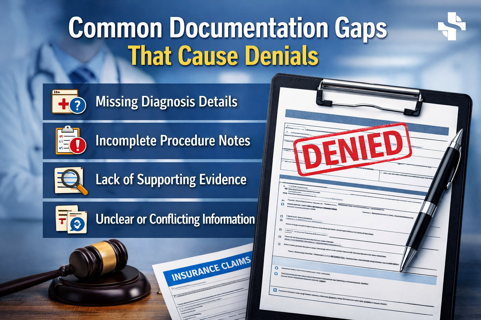 Common Documentation Gaps That Cause Claim Denials (And How to Prevent ...